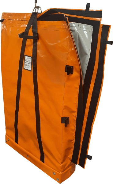 Load Rated Lifting bag DWSO 800 External Tray Double Velcro Closure