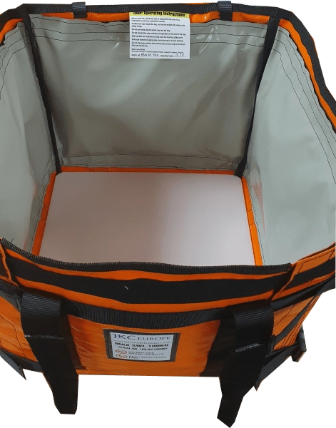 Load Rated Lifting bag BBWSO 500 Internal Flooring Front Velcro Opening